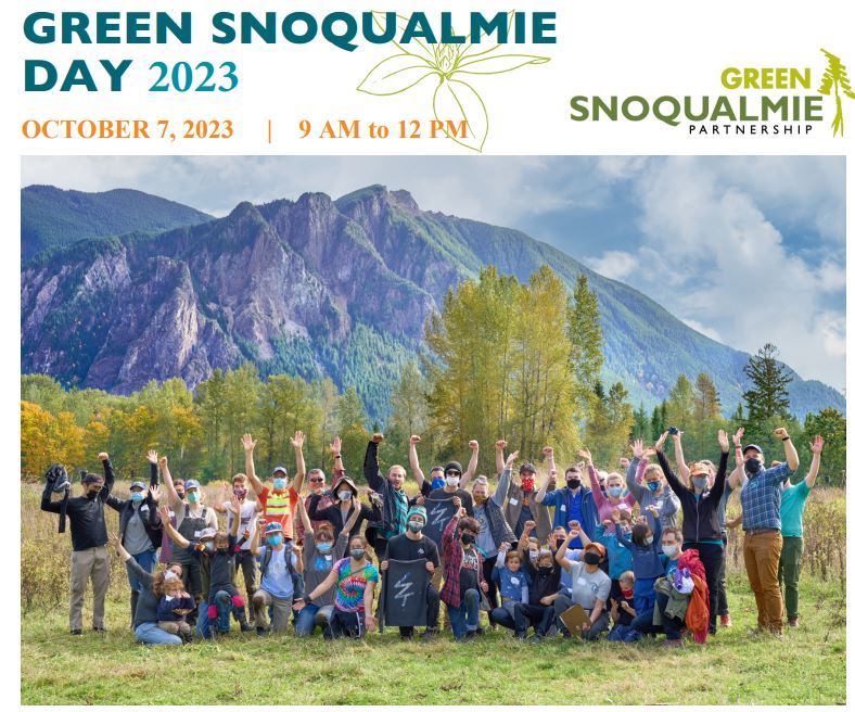 Celebrate Green Snoqualmie Day: Join in to Plant Over 400 Trees ...