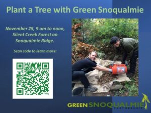 Green Snoqualmie Partnership-Tree-Planting Event - Living Snoqualmie