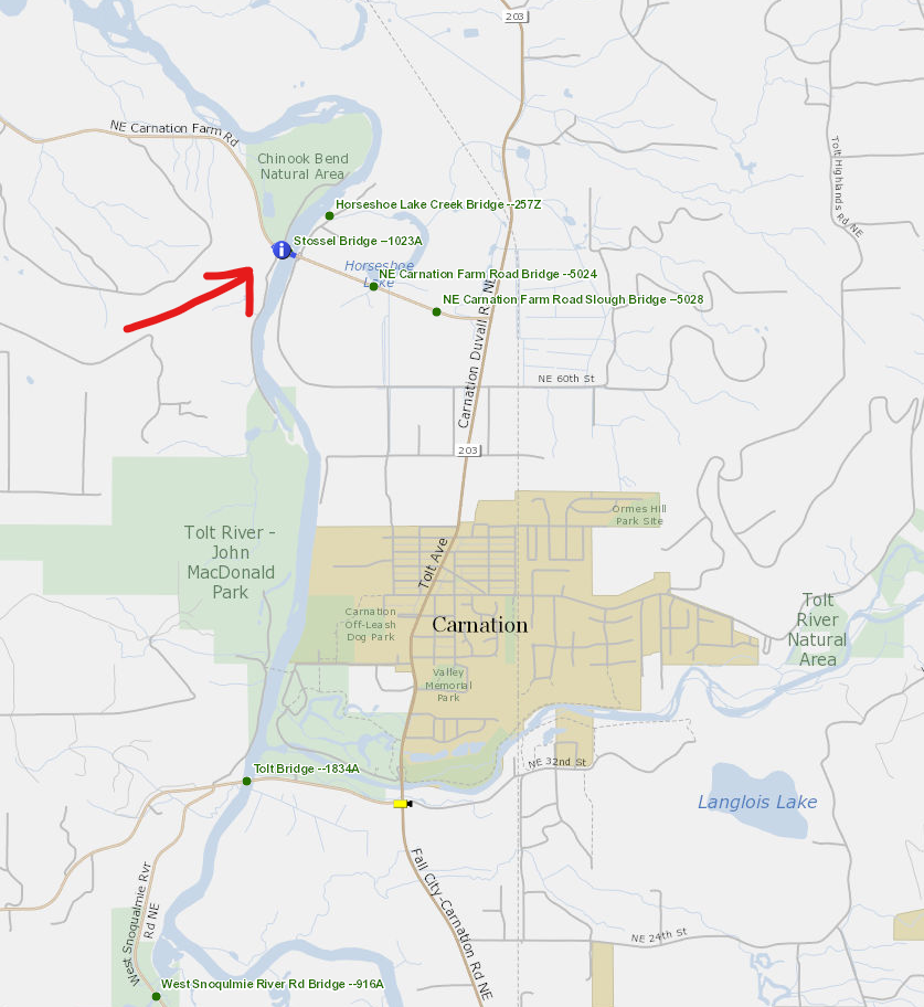 Lane Restrictions on NE Carnation Farm Road (Stossel Bridge) April 7 ...