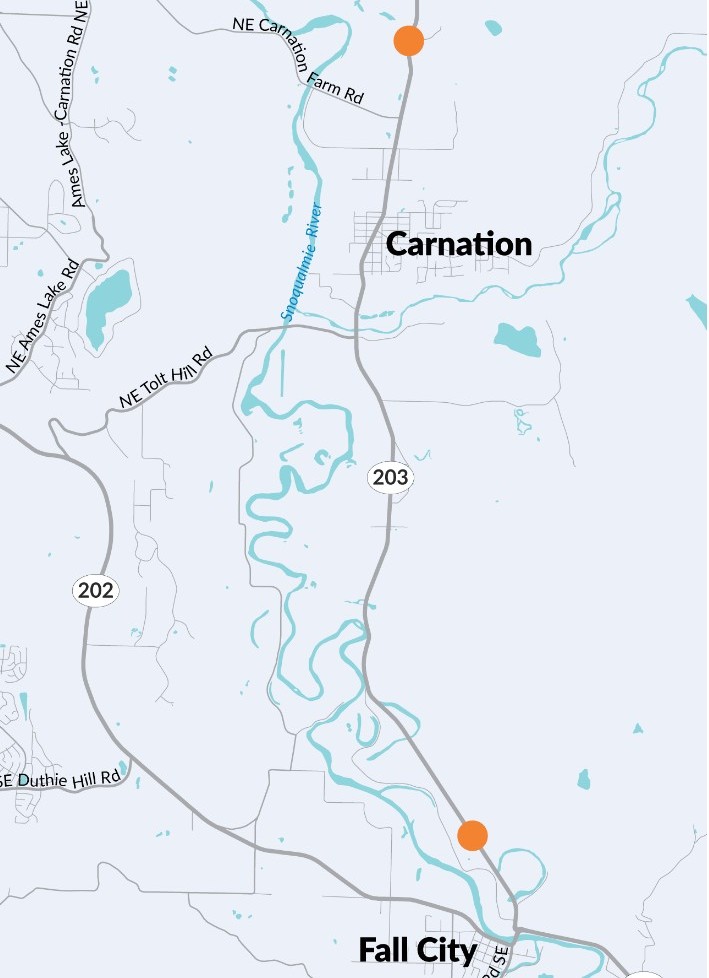 SR 203 Work Zone Ahead: Stormwater Project Begins with Weekday Closures ...